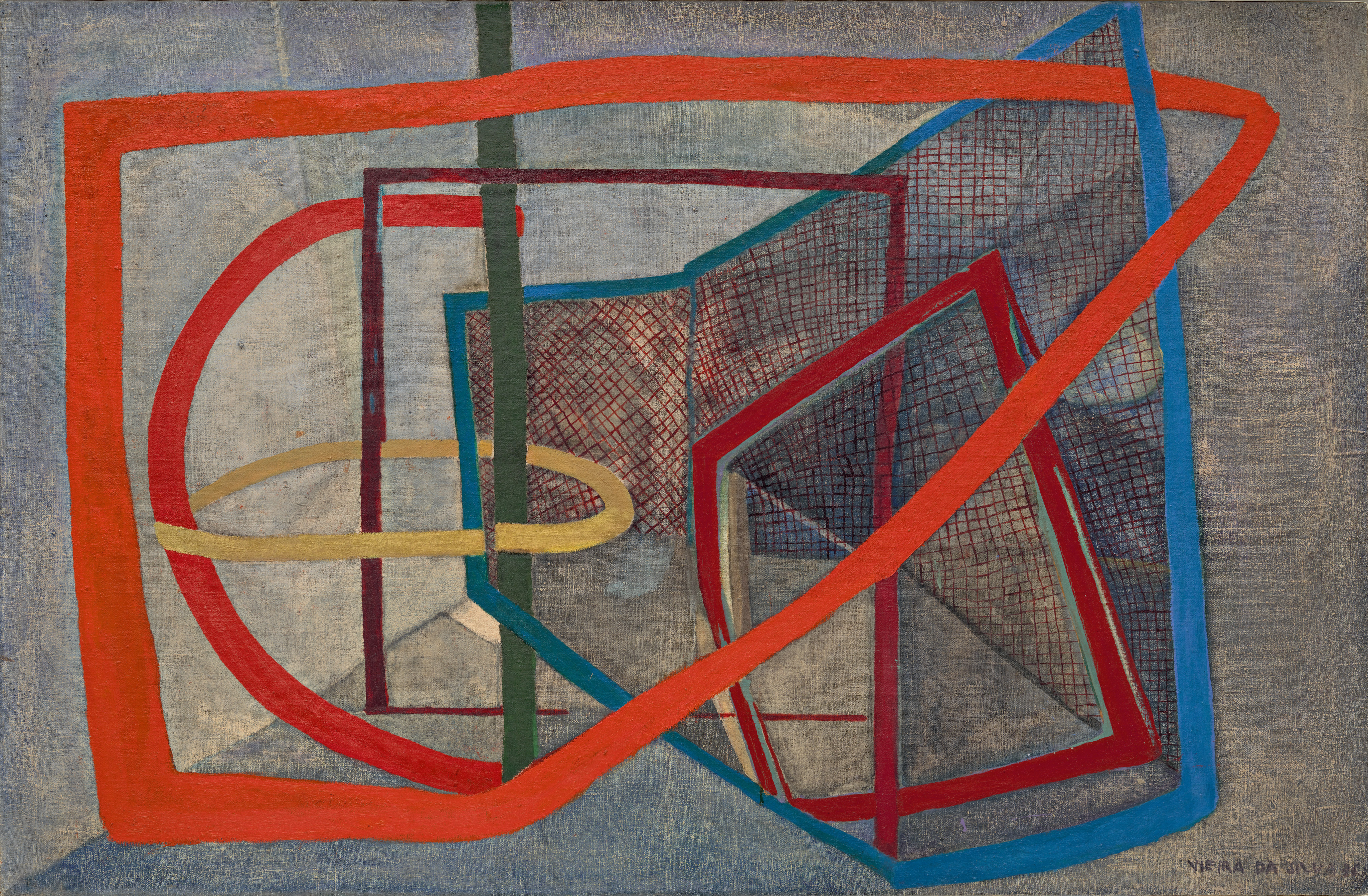 Maria Helena Vieira da Silva, Composition, 1937. Oil on Canvas. 41-1/2 ...