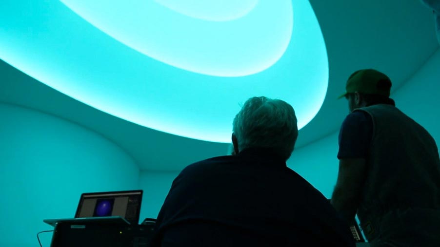 The Lighting System in James Turrell's Aten Reign | The Guggenheim ...