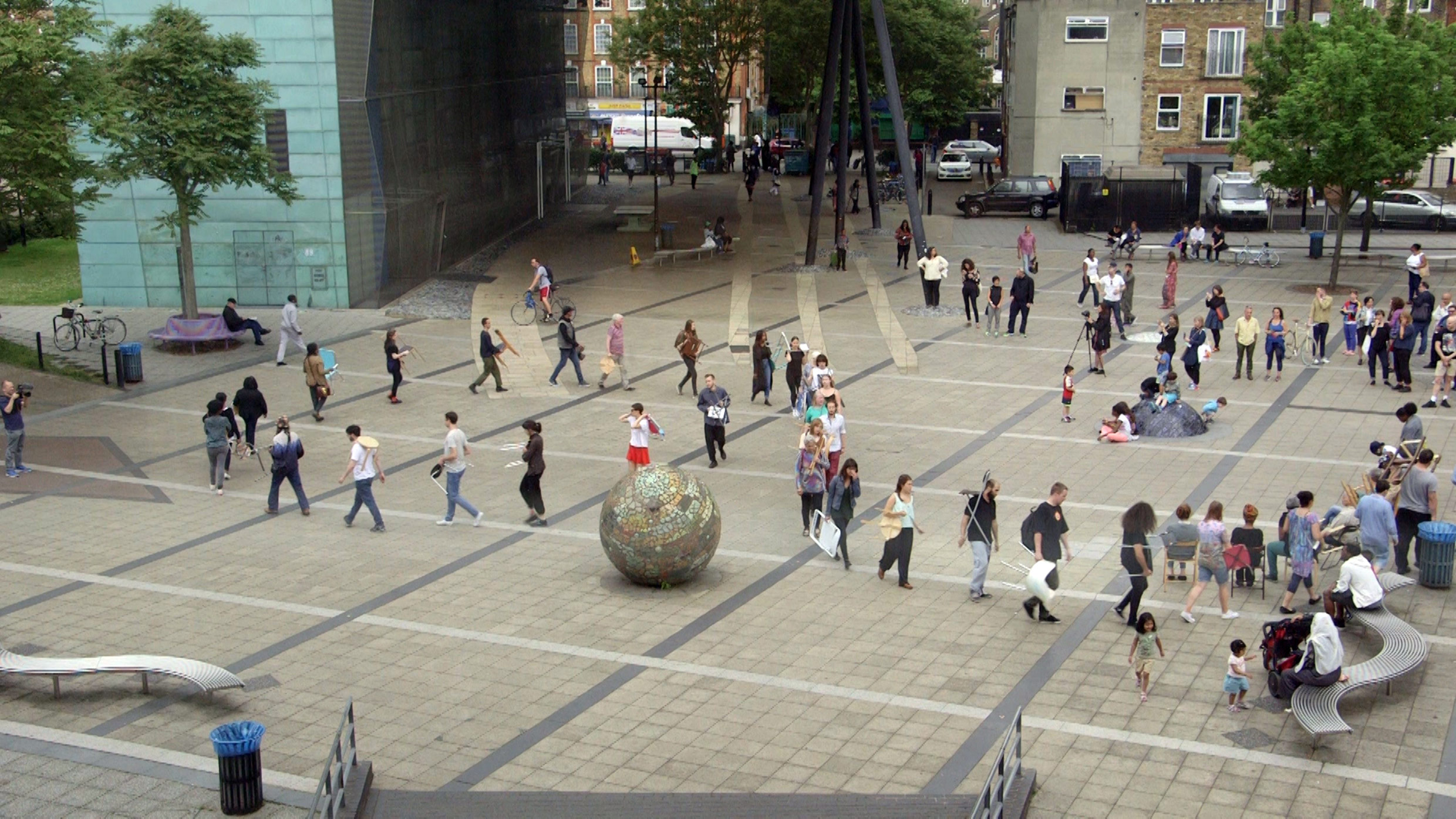Amalia Pica’s Asamble at Peckham Square, London | The Guggenheim ...