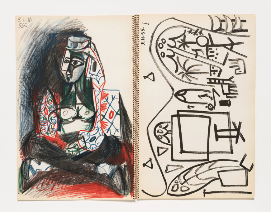 Picasso’s Bright, Enticing Sketchbook | Somavillas | by Claire Lui