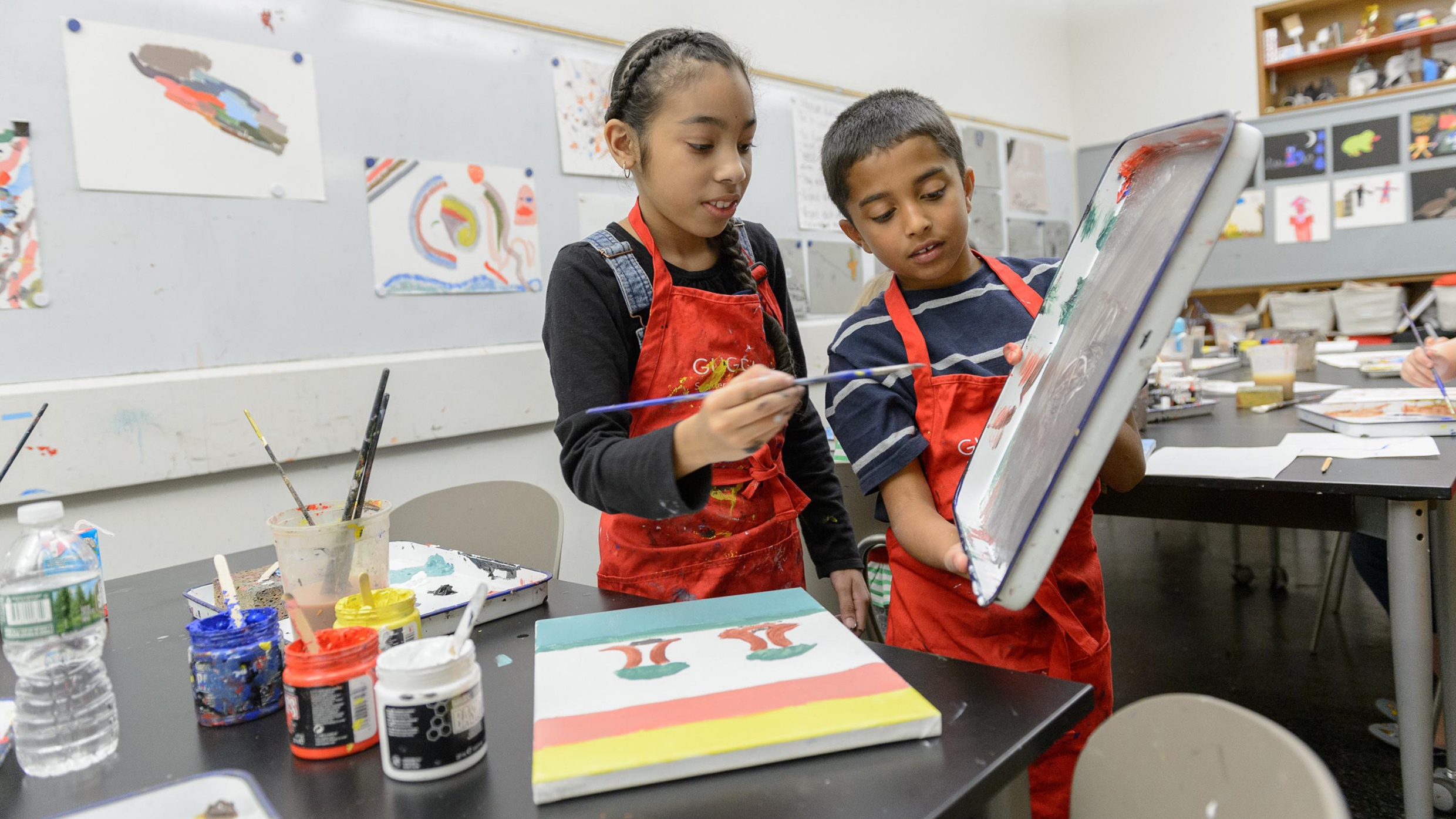 Middle School Art Classrooms