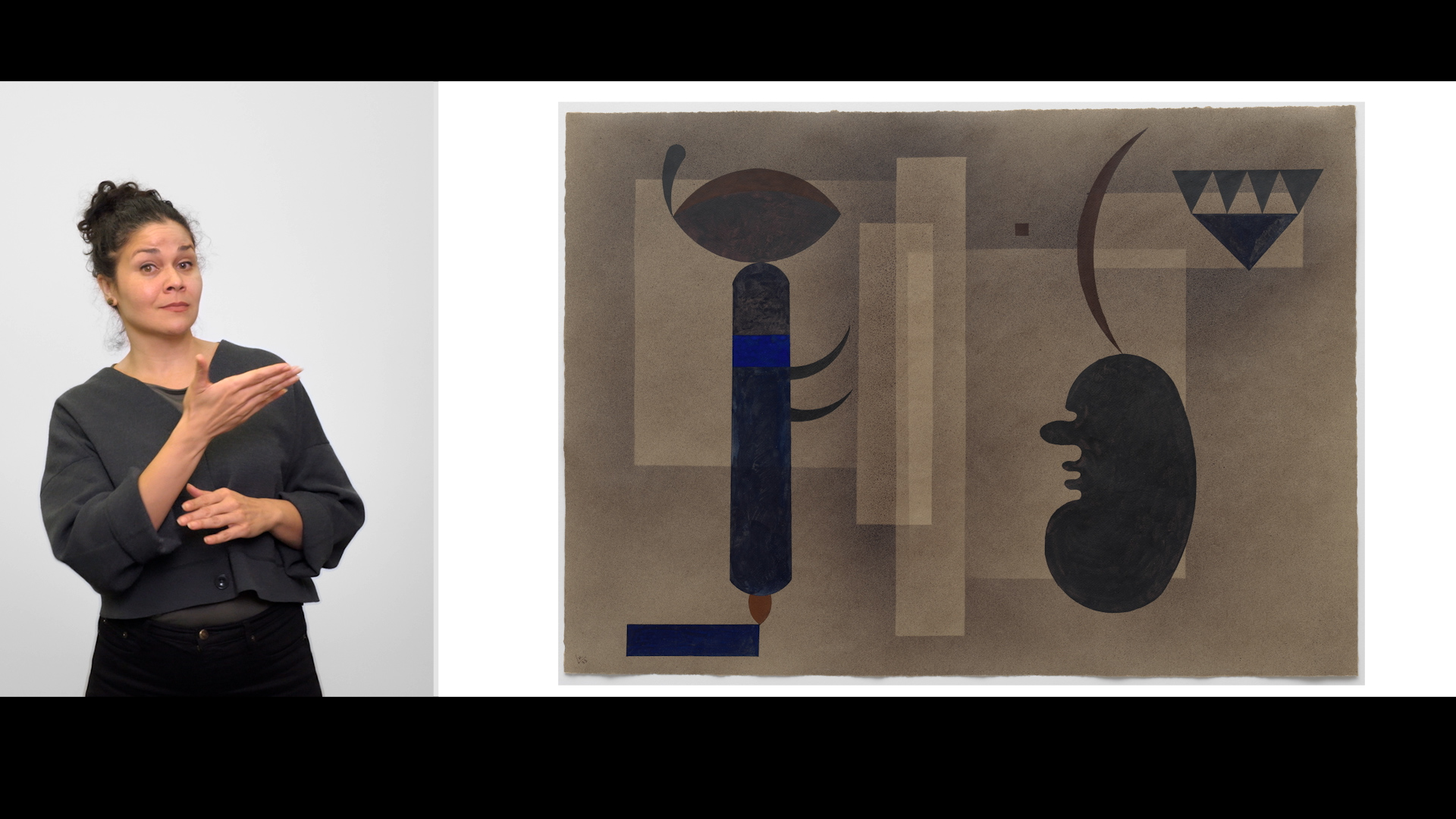 “Gloomy Situation” by Vasily Kandinsky in American Sign Language | The ...