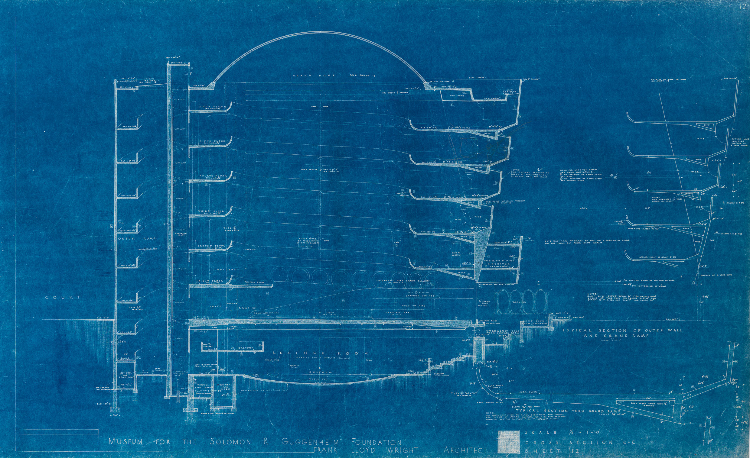 Guggenheim Museum Section Solomon R. Guggenheim Museum Maverick